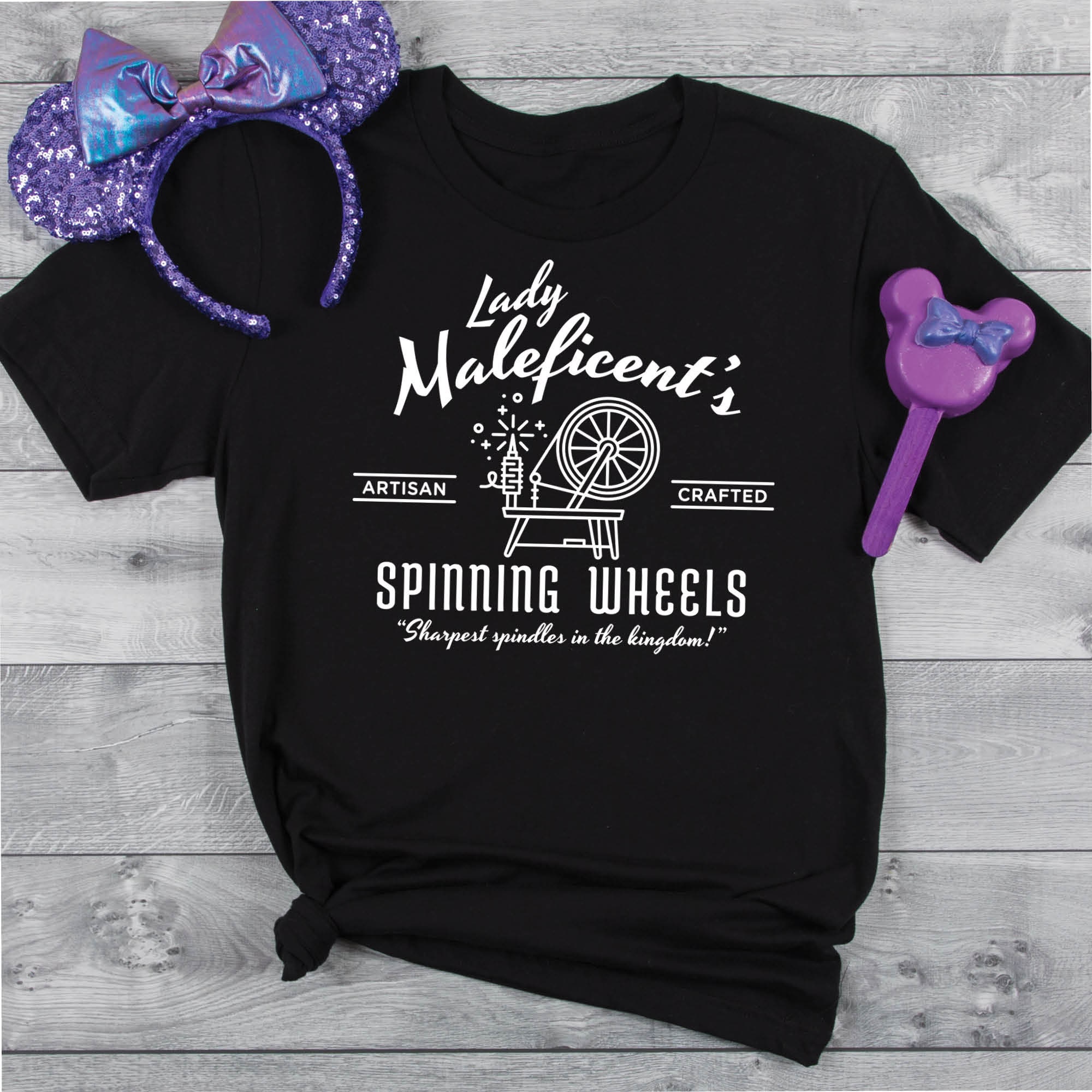 Spinning Wheel Maleficent