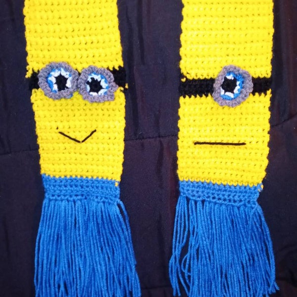 Minion Scarf - Etsy