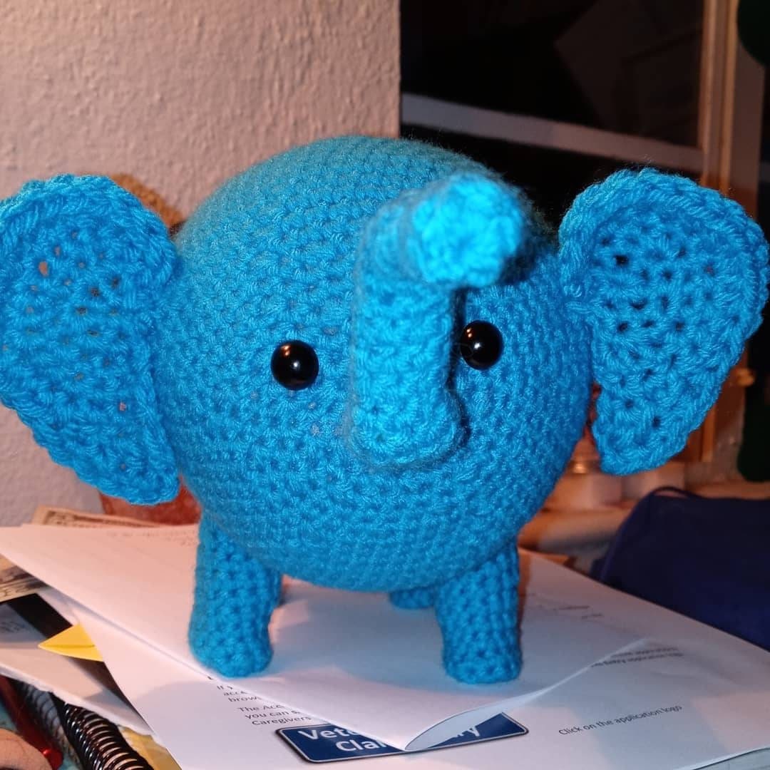 Introducing Edward the Elephant - Etsy