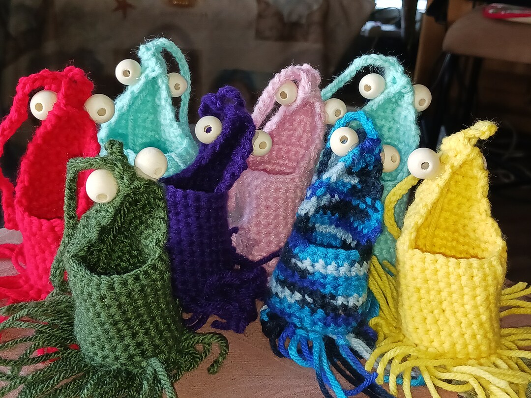 Rear View Crocheted Yip Yip - Etsy