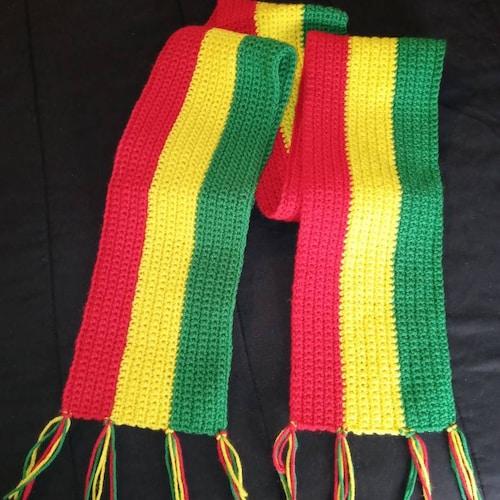 Rasta Scarf - Etsy