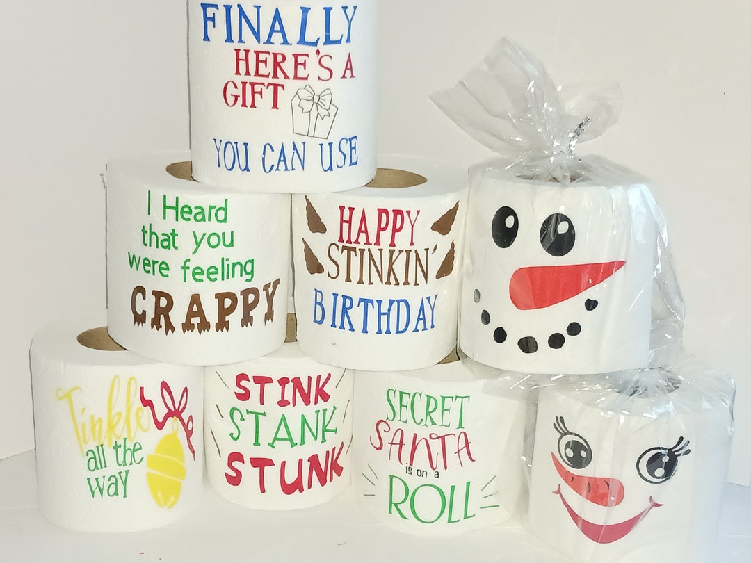 Novelty Toilet Paper, Can Be Personalized to Any Occasion - Etsy