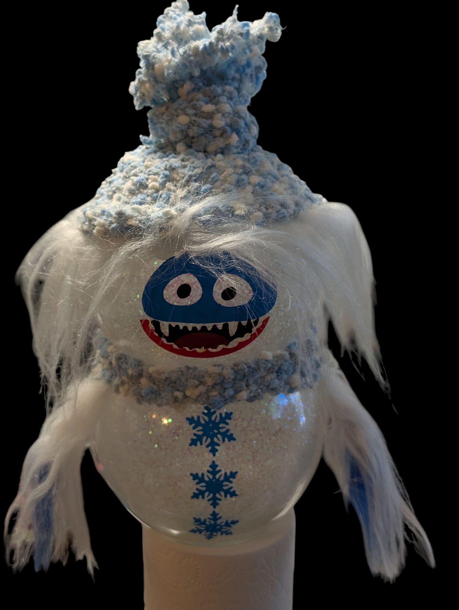 Handcrafted Light up Abominable Snowman - Etsy