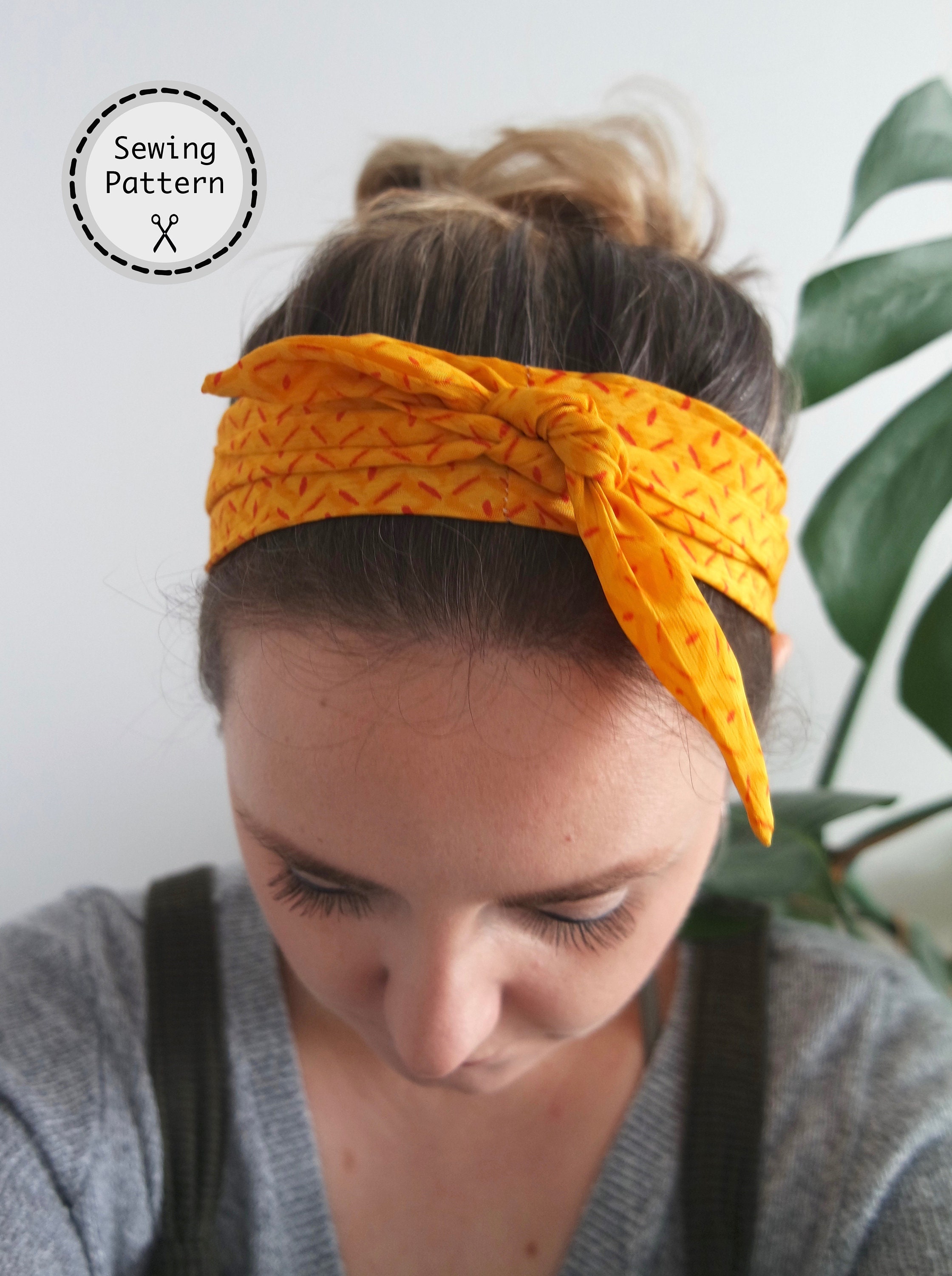 Headscarf PDF Sewing Pattern, Adult Size Instant Download, Perfect for ...