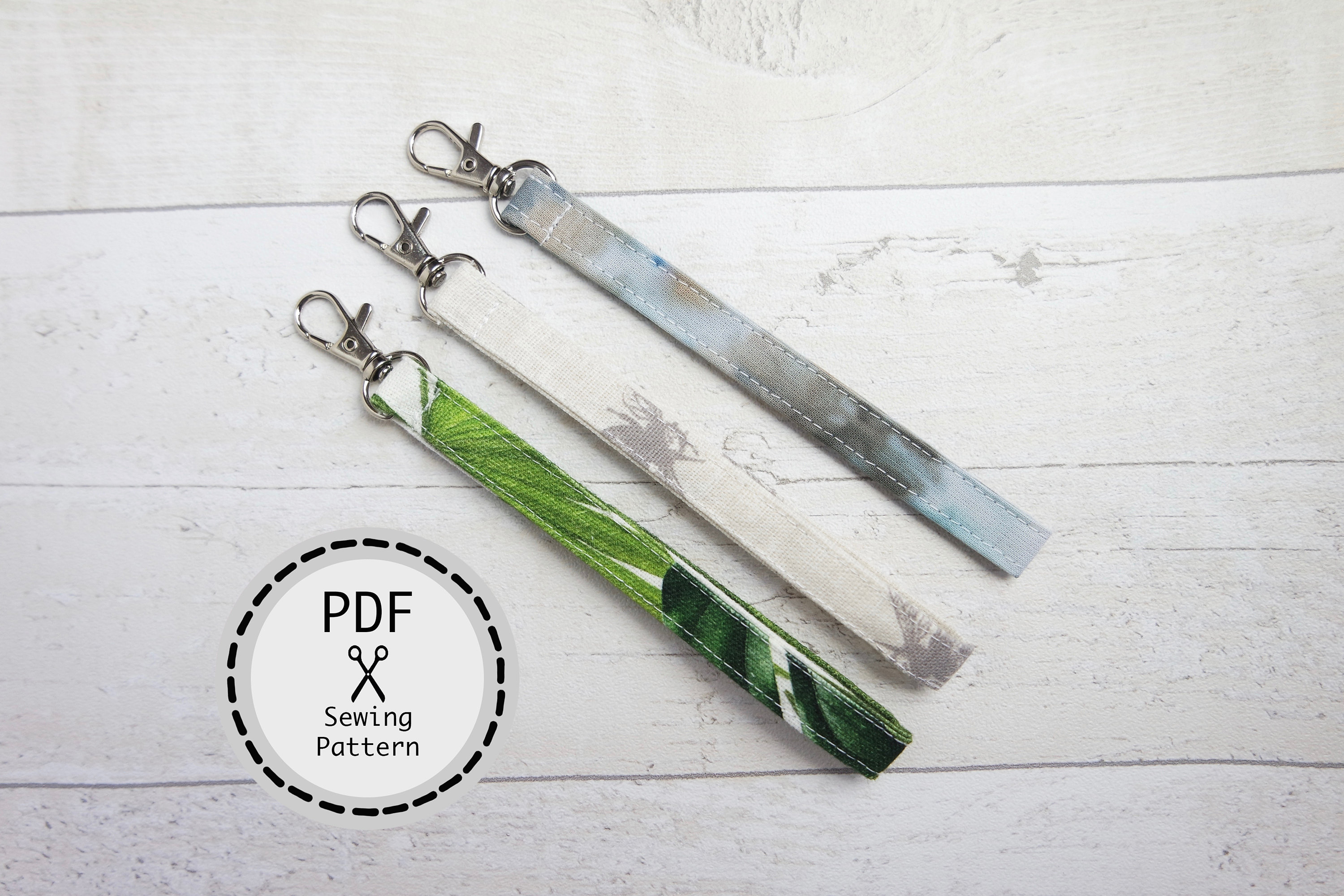 Wristlet Strap Sewing Pattern, Beginner Friendly (PDF Pattern) - Etsy