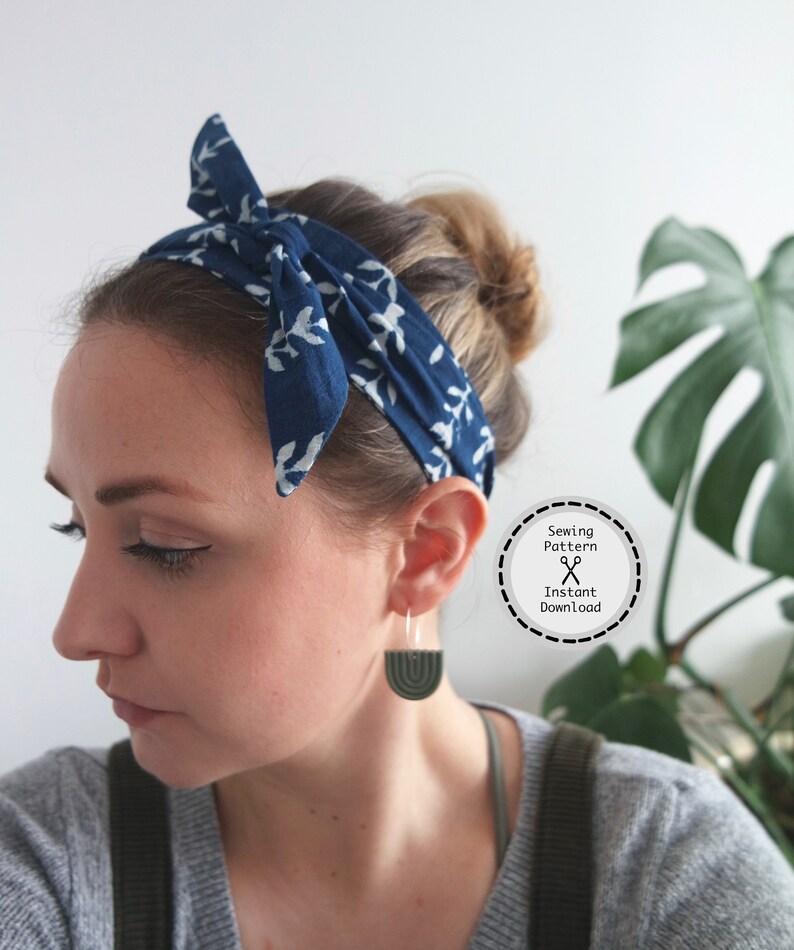 Headscarf PDF Sewing Pattern, Adult Size Instant Download, Perfect for ...