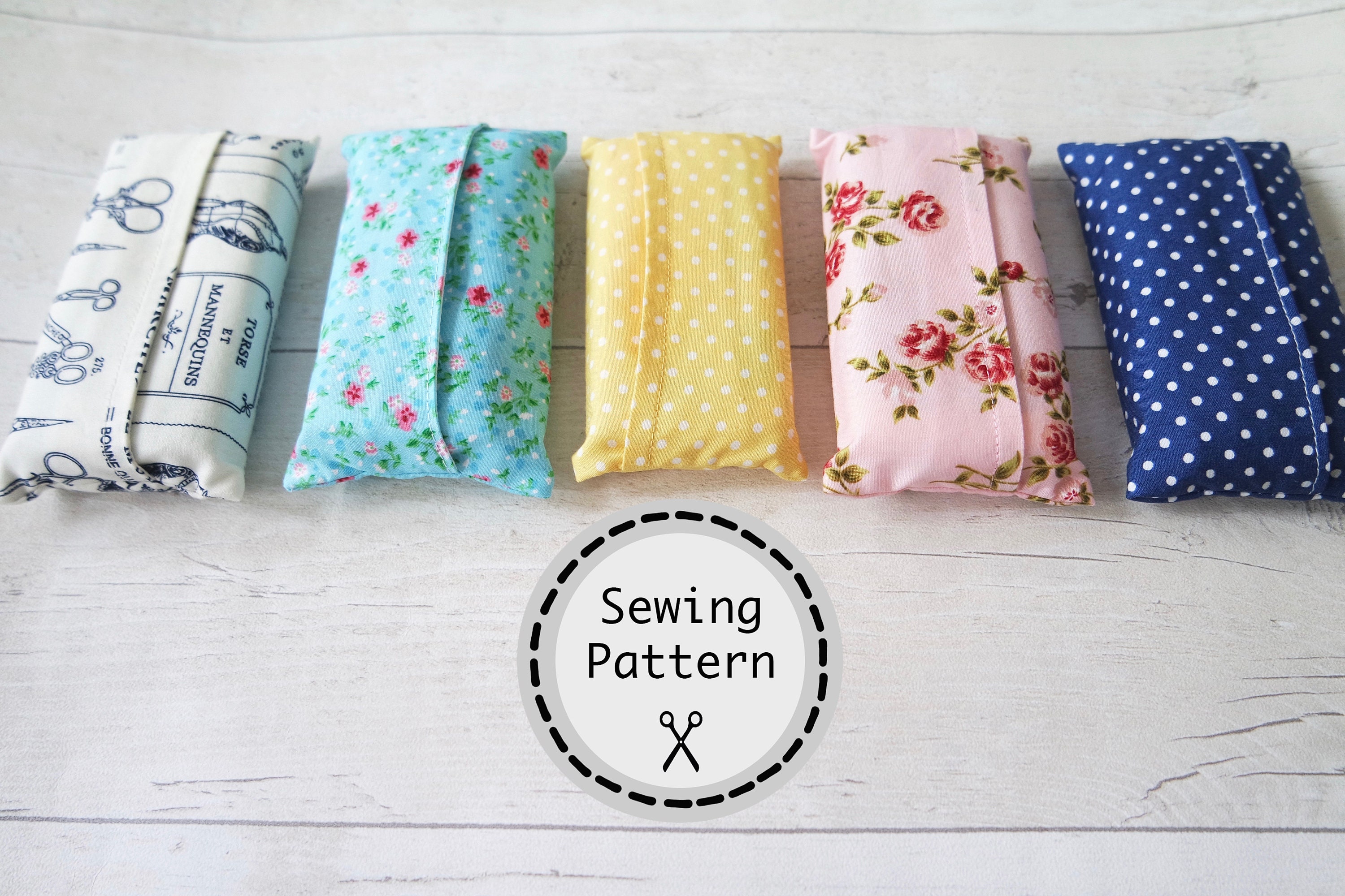 Pocket Tissue Cover PDF Sewing Pattern instant download | Etsy