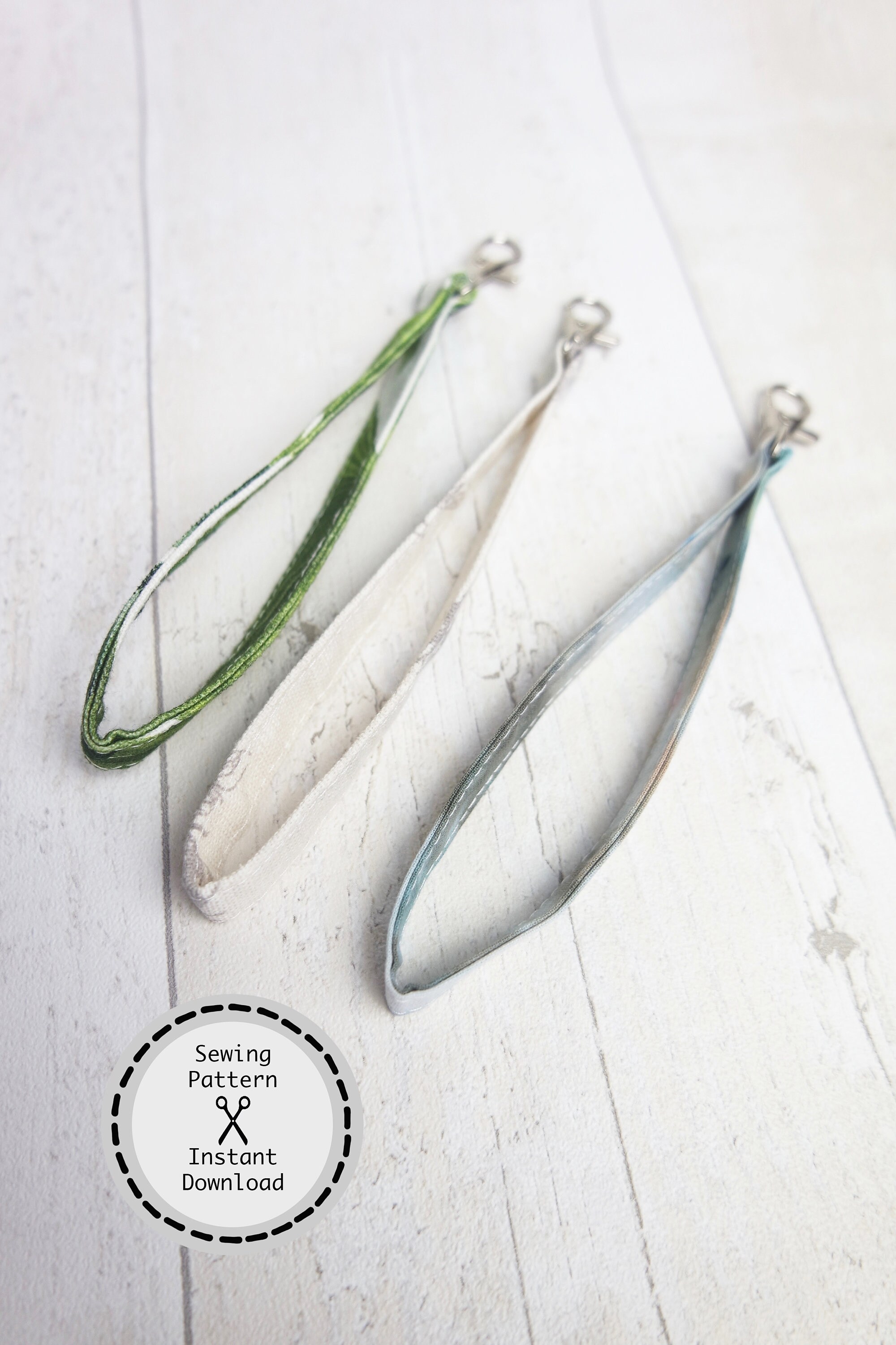 Wristlet Strap Sewing Pattern, Beginner Friendly (PDF Pattern) - Etsy