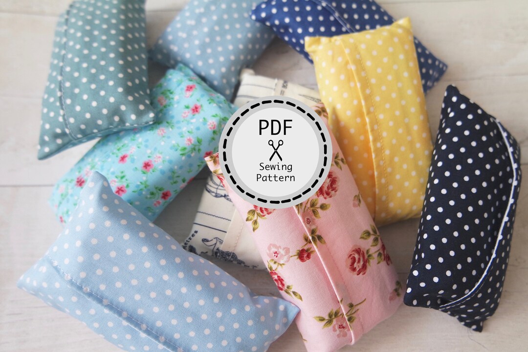 Pocket Tissue Cover Sewing Pattern, Beginner Friendly (PDF Pattern) - Etsy