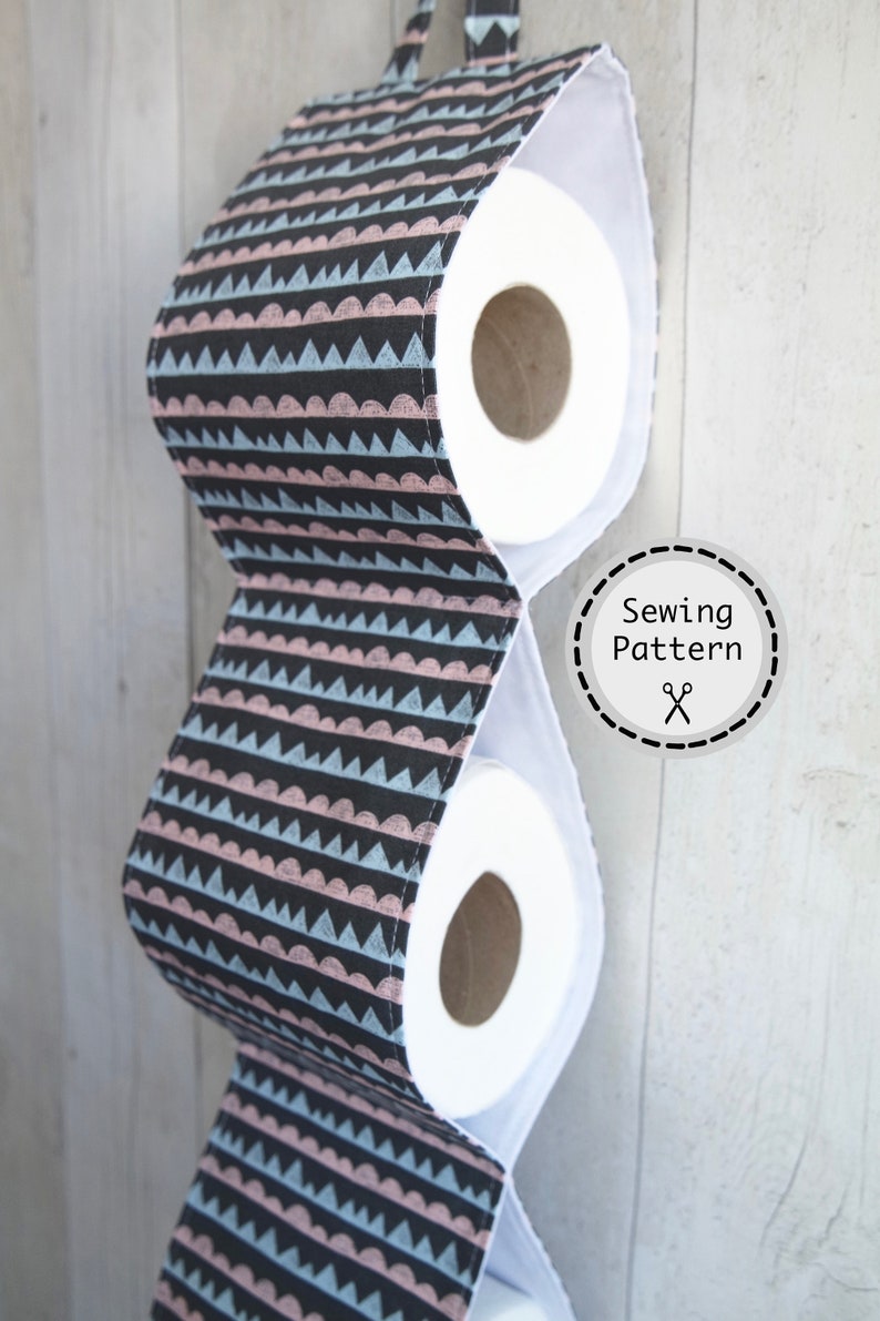 Toilet Roll Holder Sewing Pattern, Beginner Friendly (PDF Pattern ...