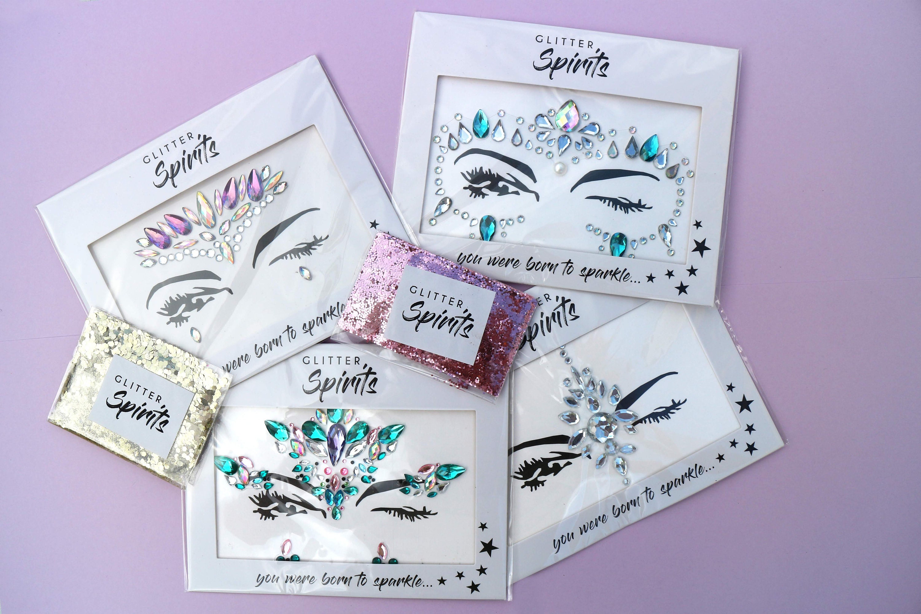 Hen Party Favors | Bride Tribe Face Stickers | Cosmetic Glitter - Etsy