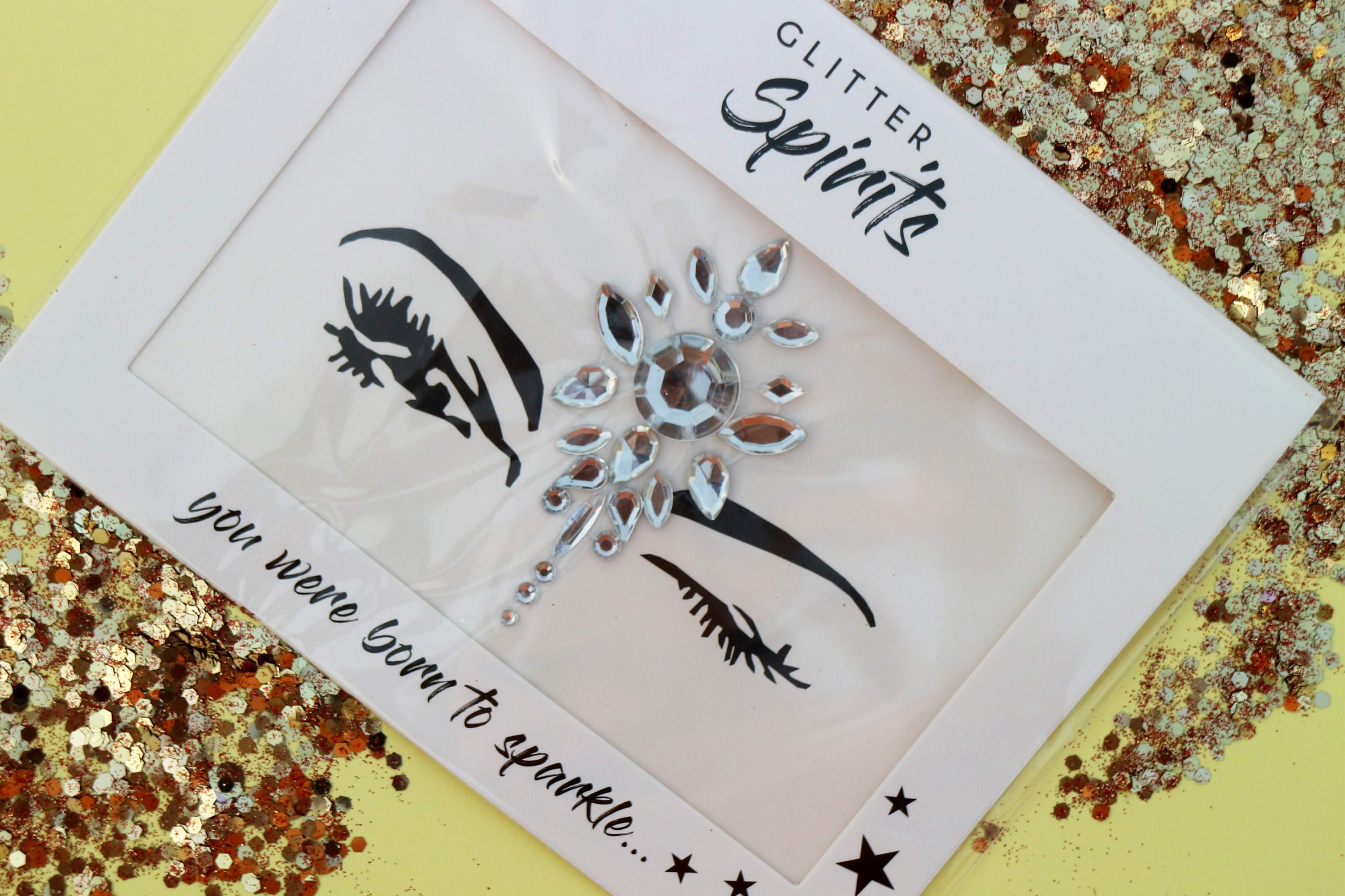 Hen Party Favors | Bride Tribe Face Stickers | Cosmetic Glitter - Etsy