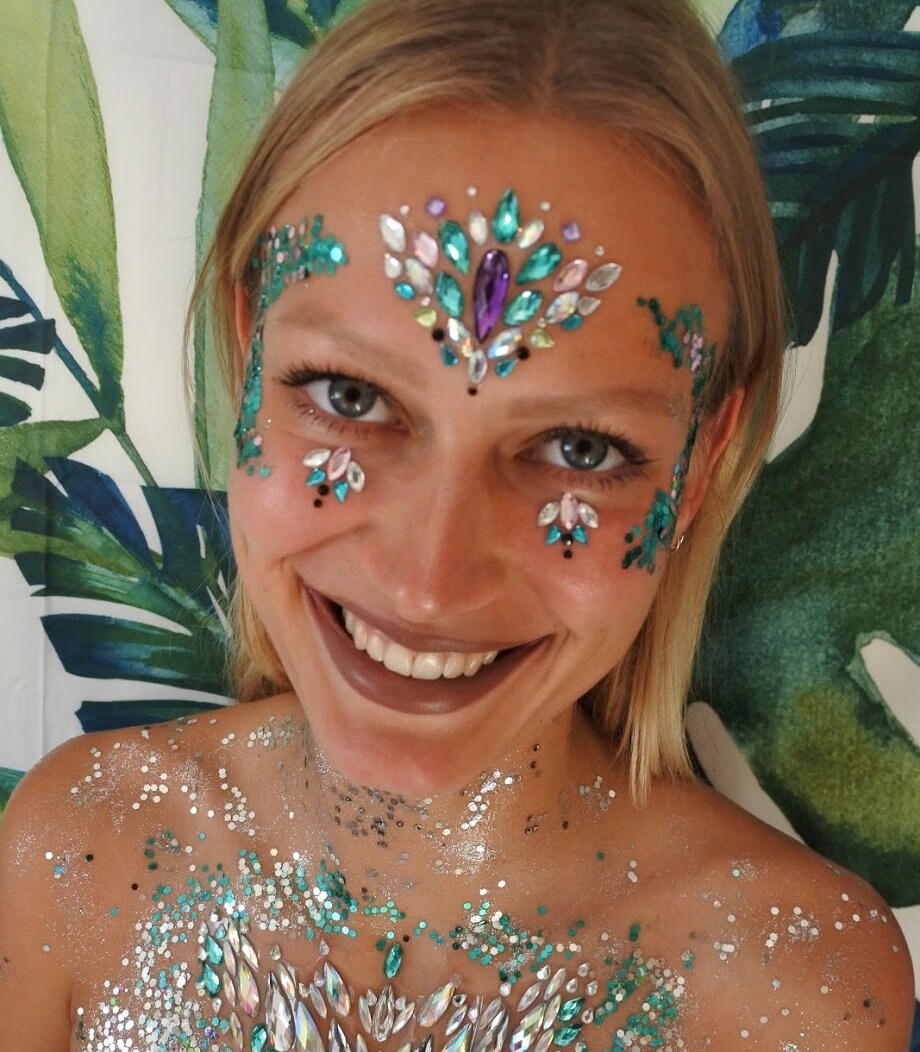 Hen Party Favors | Bride Tribe Face Stickers | Cosmetic Glitter - Etsy