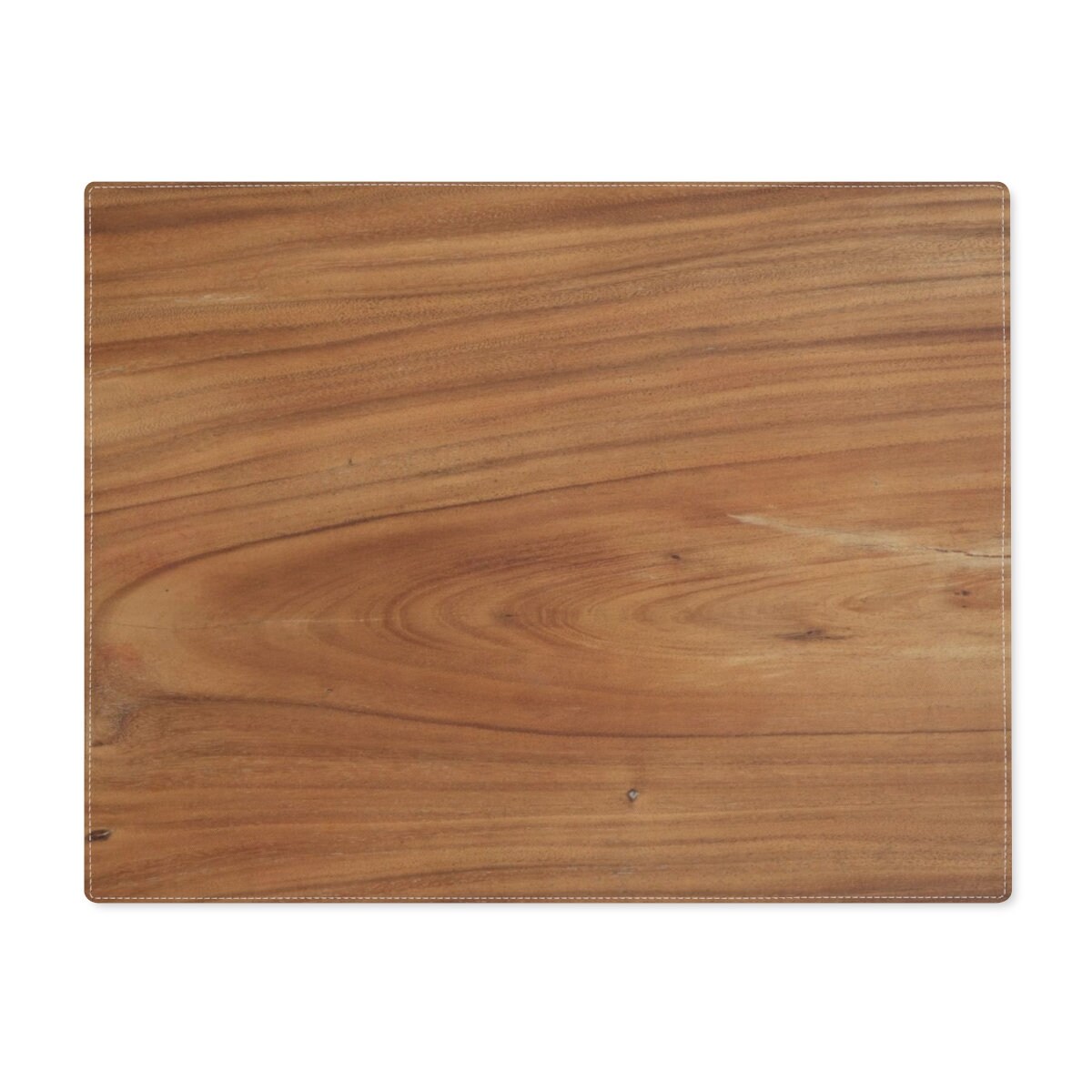 Vintage Faux Wood Slice Table Place Mats Rustic Brown Table Setting ...