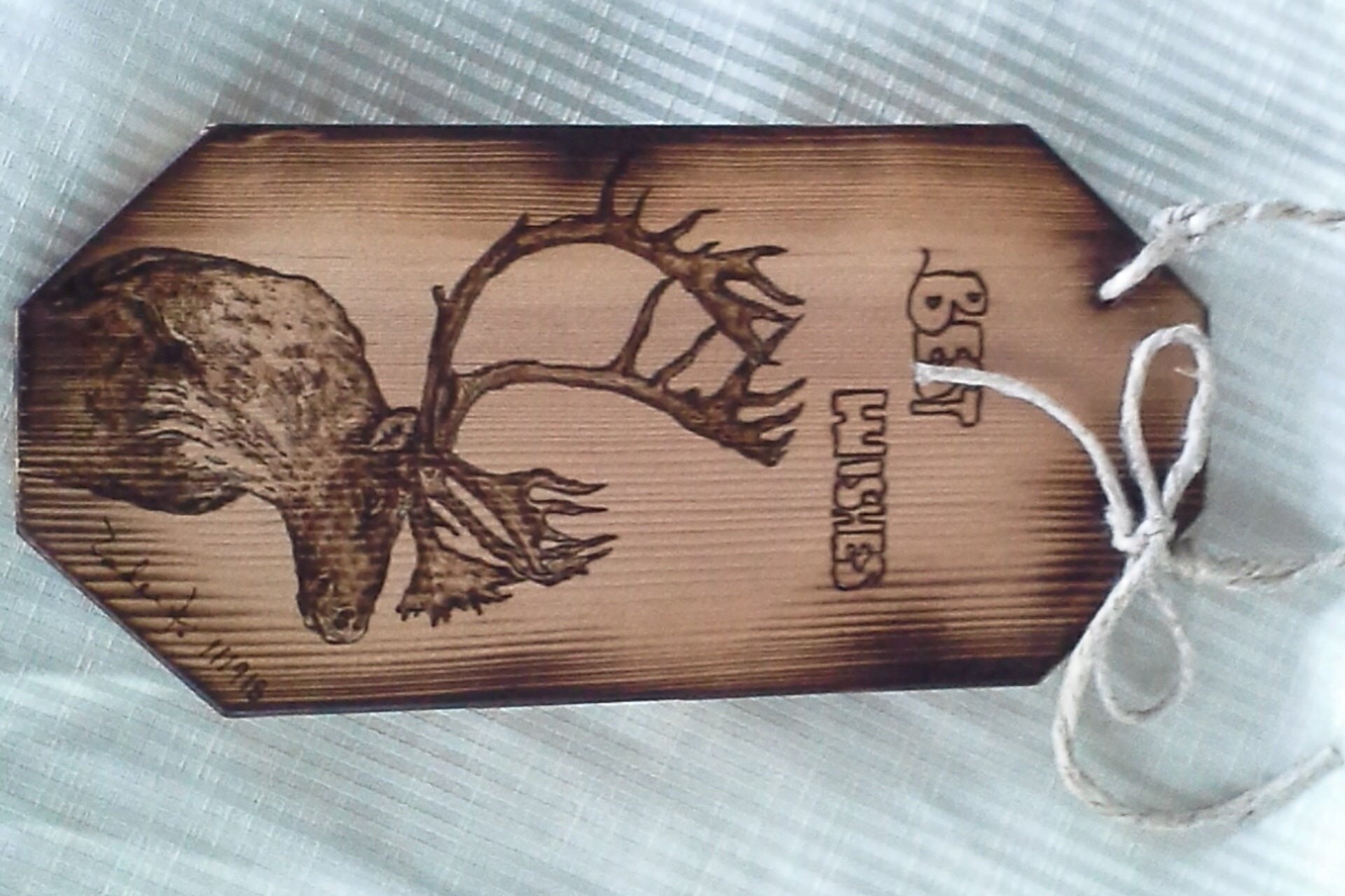 El CARIBOU en NorthWest /HANDmade WOOD Burning A.R.T. por ZADE C ...