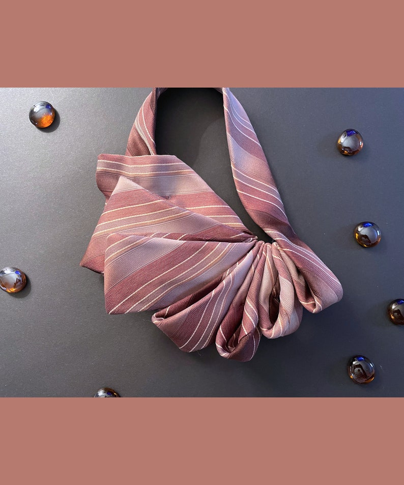 Brown Womens Necktie, Lady Necktie, Female Ties, Necktie Necklace ... Brown Womens Necktie, Lady Necktie, Female Ties, Necktie Necklace ...