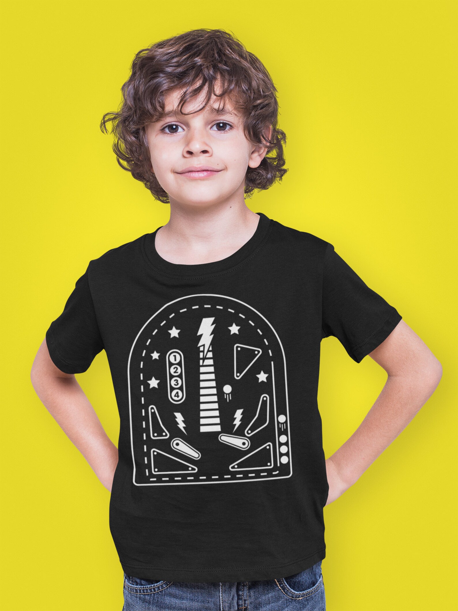 Kids Pinball Shirt | Toddler Gamer Tee, Funny Kids Shirt, Pinball ...