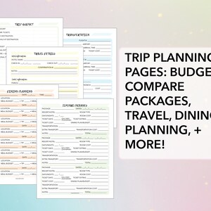 California Theme Parks: Budget Planning Pages - Vacation Planning ...