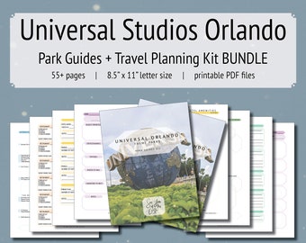 Universal Studios Orlando: Park Guides Kit Vacation Planning, Universal ...