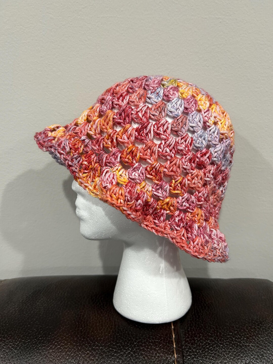 Bucket Hat - Granny Style - Harvest - Etsy