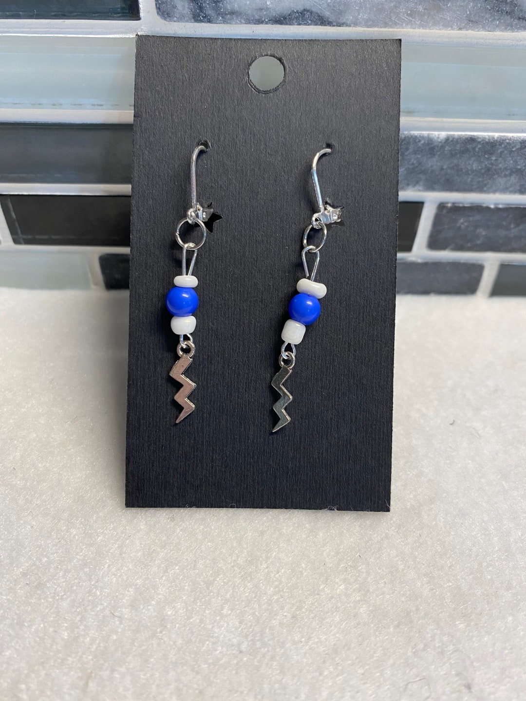 CLEARANCE Lightning Bolt Stitch Markers - Progress Keepers - Crochet or ...