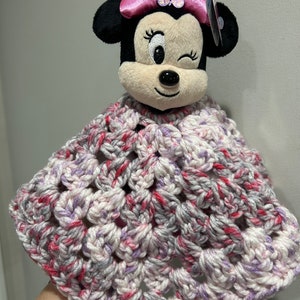 Mickey and Minnie Mouse Lovey - Etsy