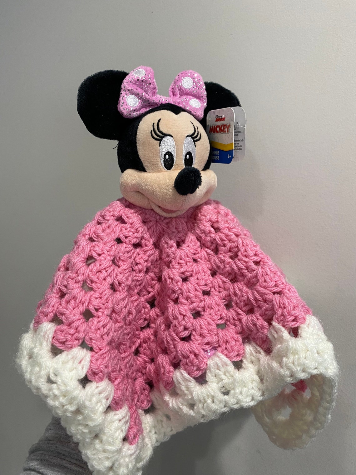 Mickey and Minnie Mouse Lovey | Etsy