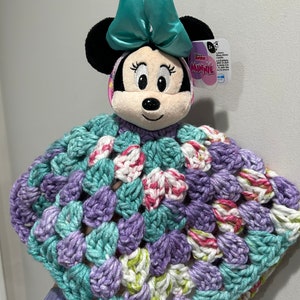 Mickey and Minnie Mouse Lovey - Etsy