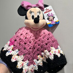 Mickey and Minnie Mouse Lovey - Etsy