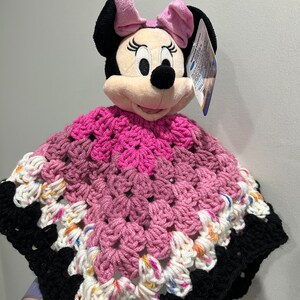 Mickey and Minnie Mouse Lovey - Etsy