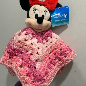 Mickey and Minnie Mouse Lovey - Etsy