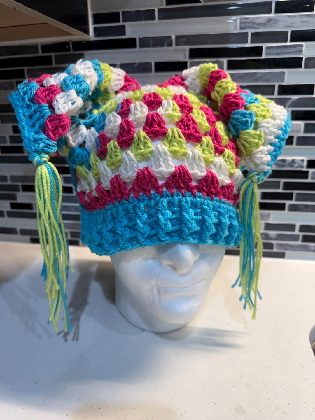 Jester Hat - Candy Stripe - Etsy