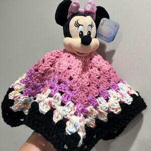 Mickey and Minnie Mouse Lovey - Etsy