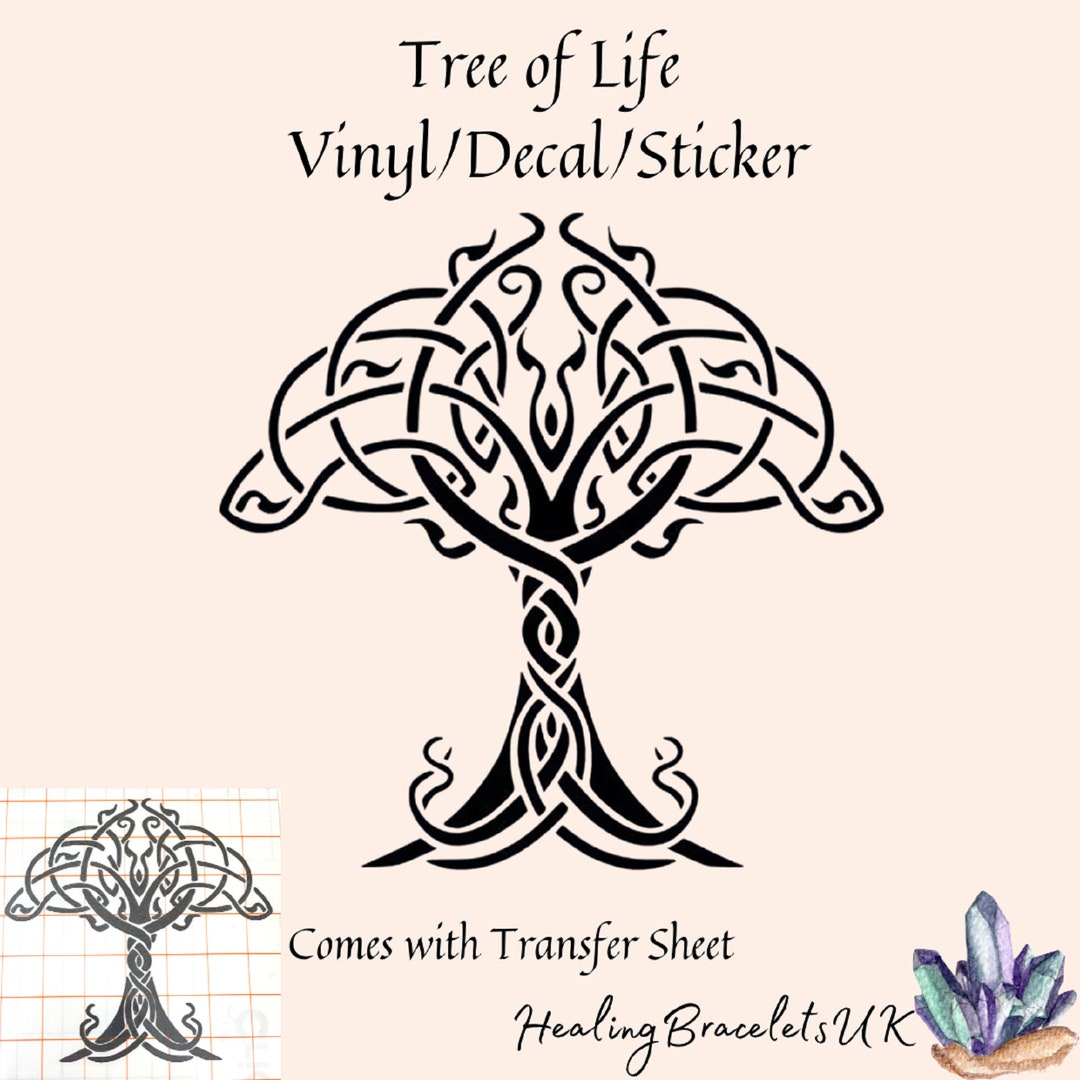 Tree of Life Decal Vinyl - Etsy