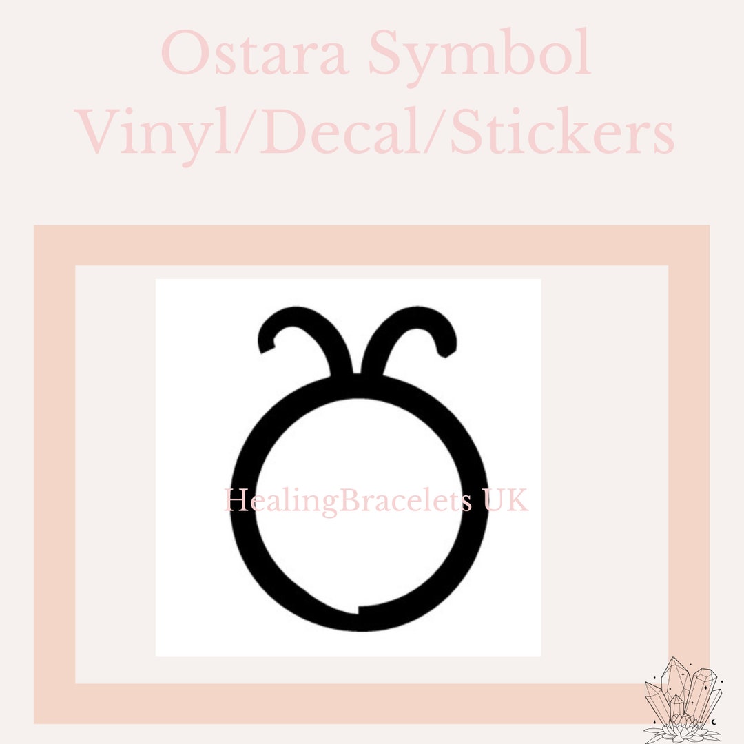 Ostara Symbol Vinyls/decals/stickers/bumper Stickers/wall Art - Etsy