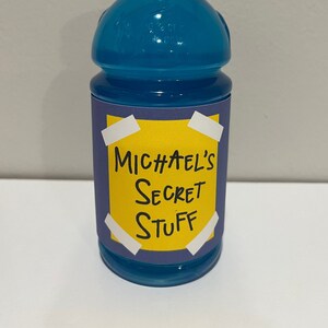 Space Jam Michael's Secret Stuff Labels: Birthday Party Favors (digital ...