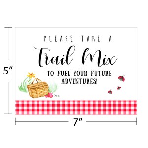 Happy Trails Ahead Baby-q Favors BAGS & LABELS ONLY - Etsy