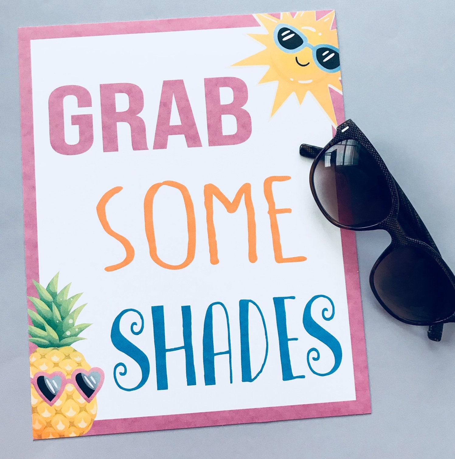 Pool Party Signs - Etsy