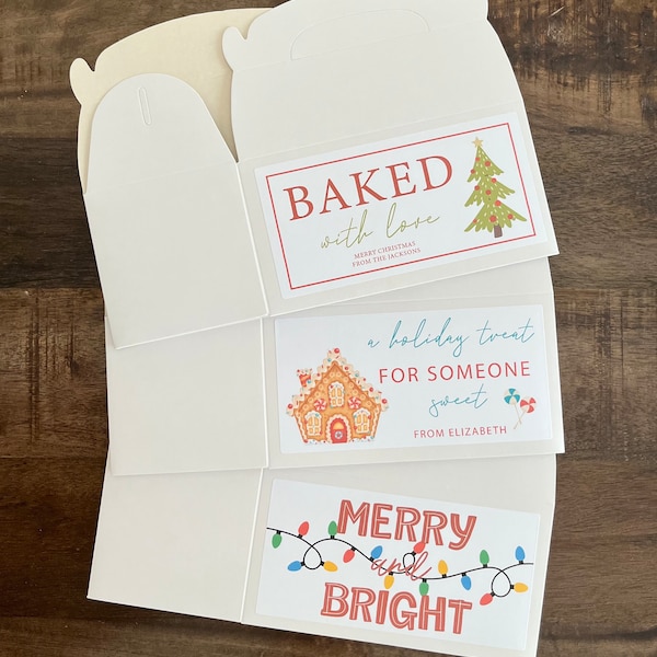 Christmas Label - Etsy