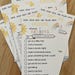 Printable Summer Checklist Cards: End of School Year Gift (digital ...