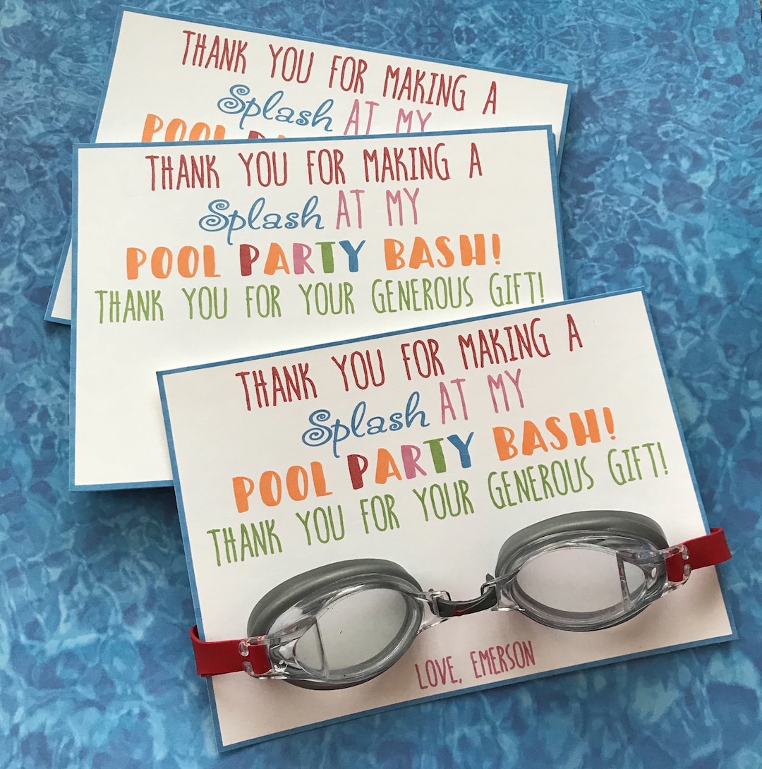 Pool Party Favor - Etsy