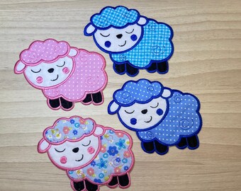 Embroidered Lamb Patch - Etsy