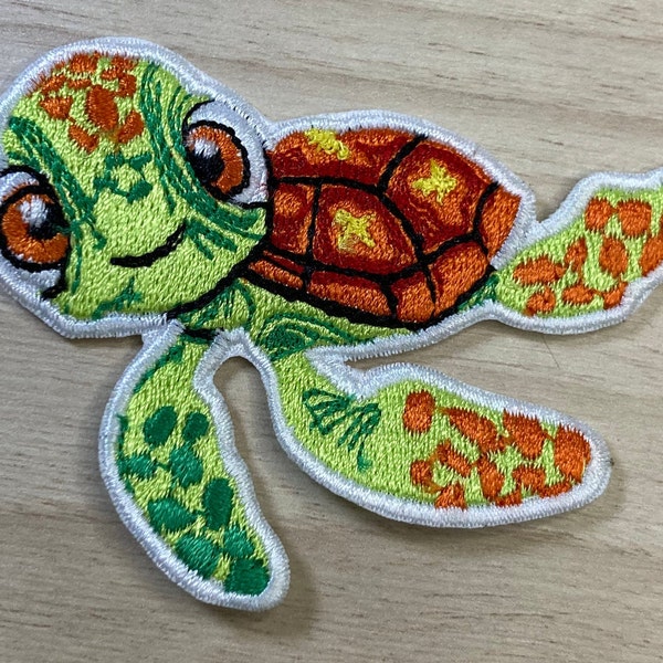 Turtle Iron On - Etsy