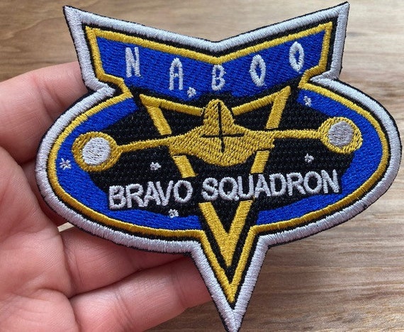 Bravo Squadron Inspired Embroidered Patch Applique Iron On - Etsy