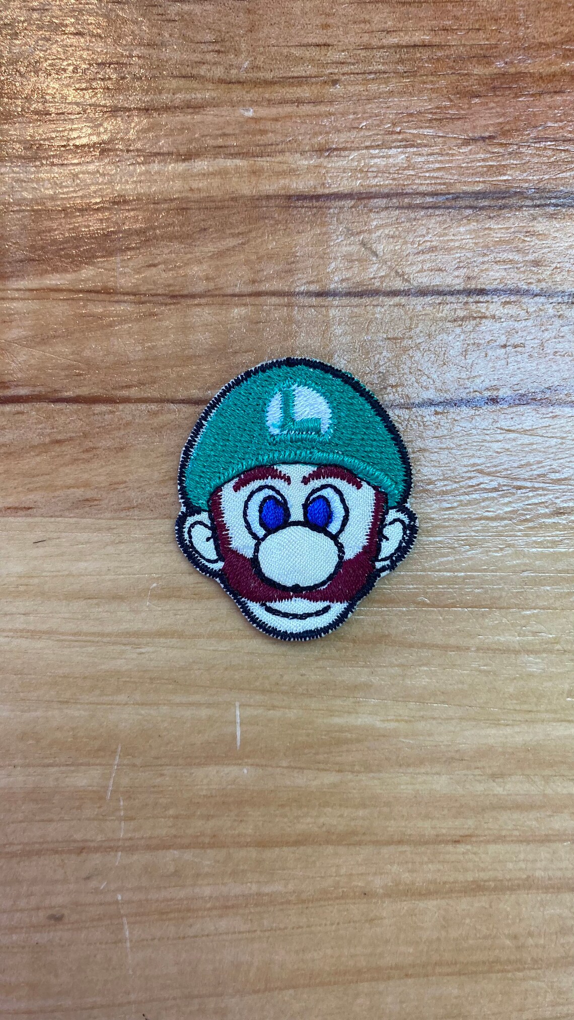 Luigi Inspired Embroidered Patch - Etsy