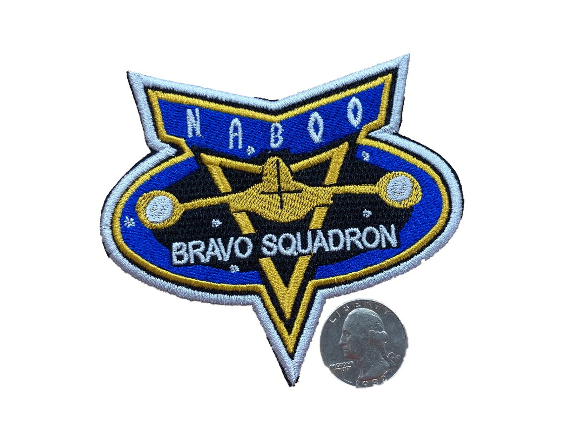 Bravo Squadron Inspired Embroidered Patch Applique Iron On - Etsy