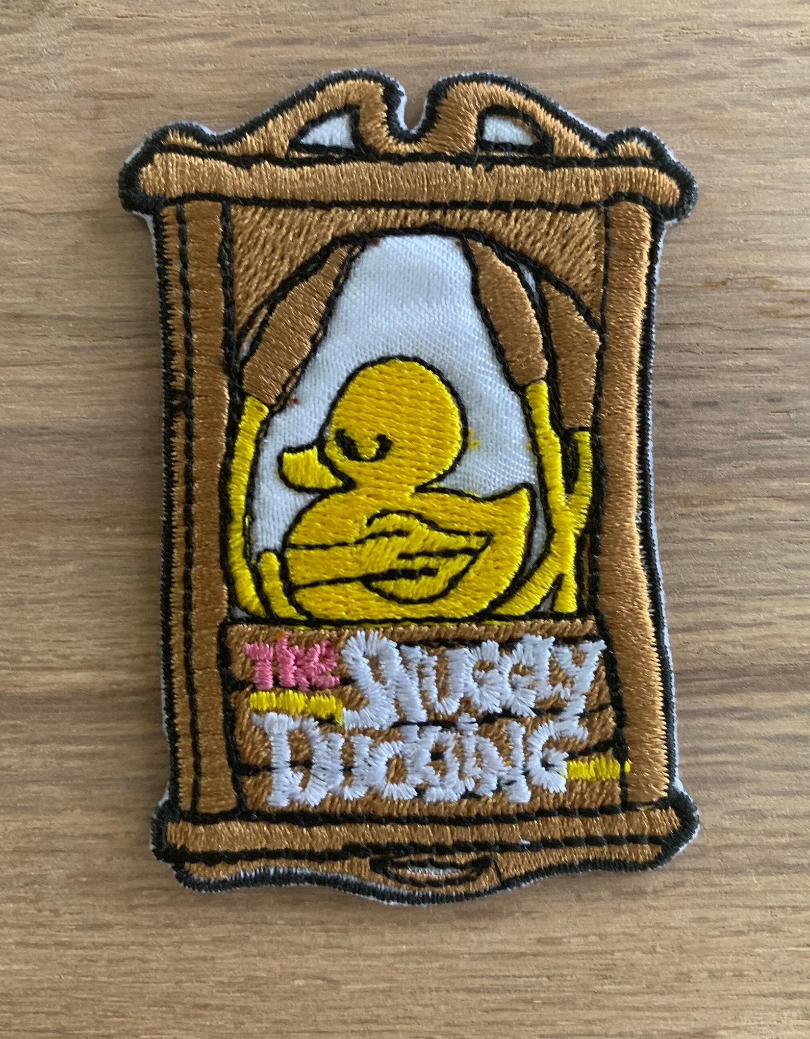 The Snuggly Duckling Inspired Embroidered Patch Applique - Etsy