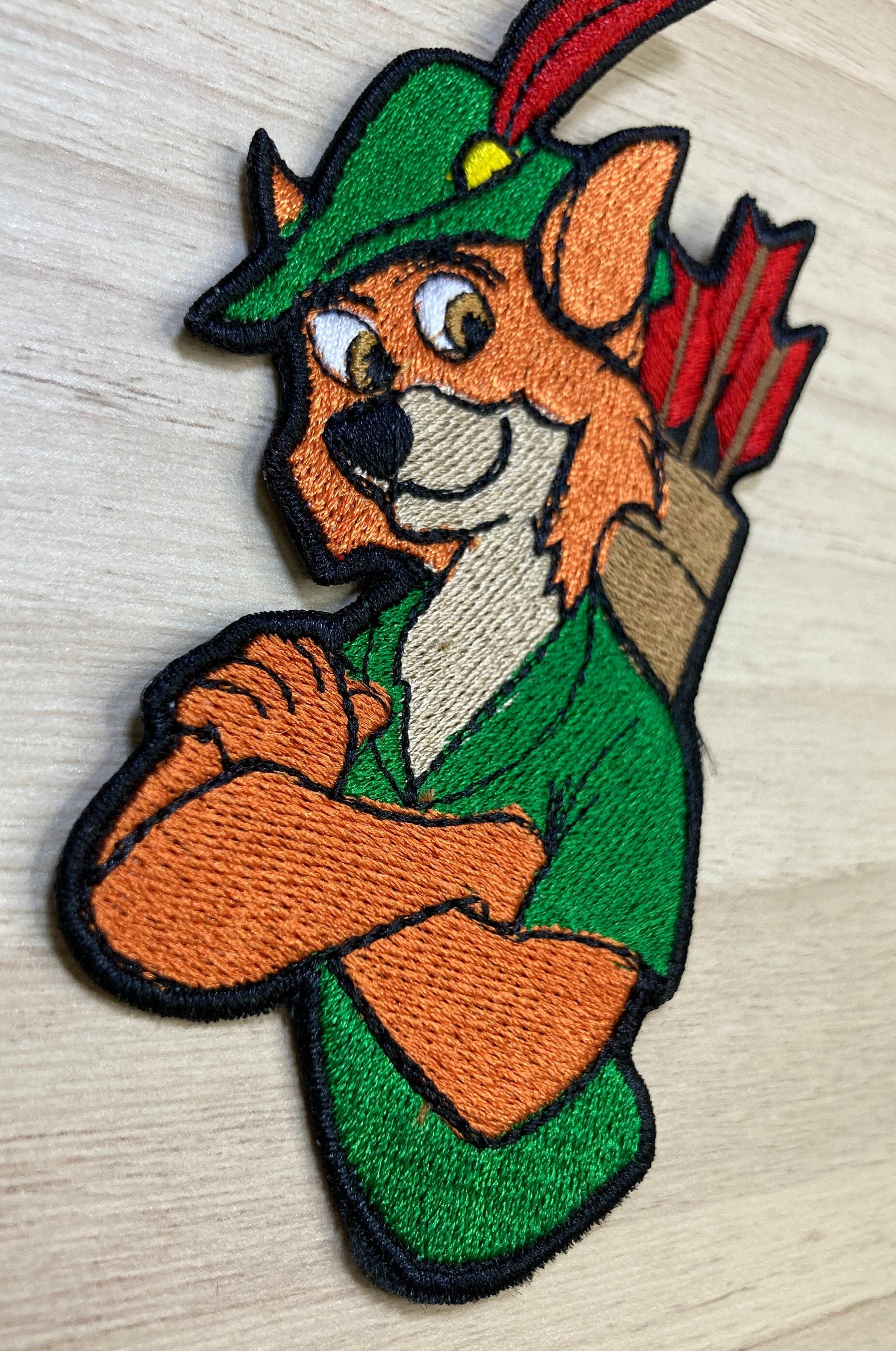 Robin Hood Inspired Embroidered Patch Vintage Iron on Kids | Etsy