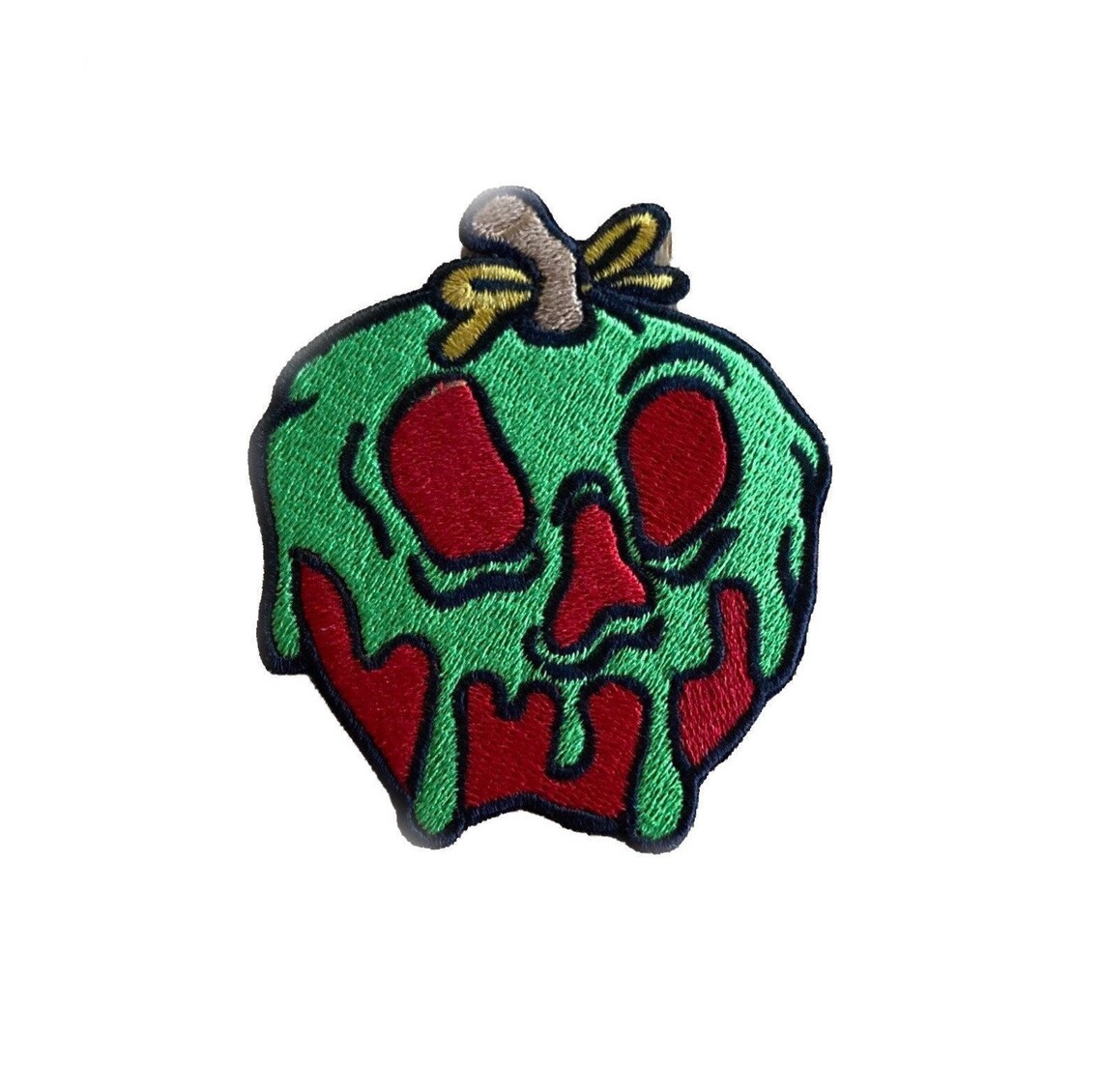 Poison Apple embroidered patch applique iron on snow white | Etsy
