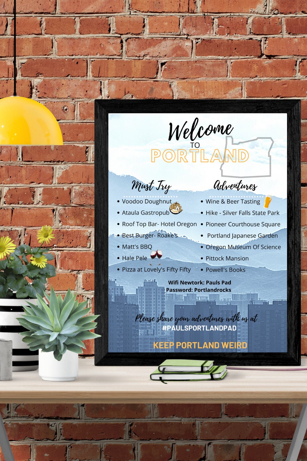 Airbnb Welcome Poster, VRBO Poster, Airbnb Host, Vacation Rental Sign ...